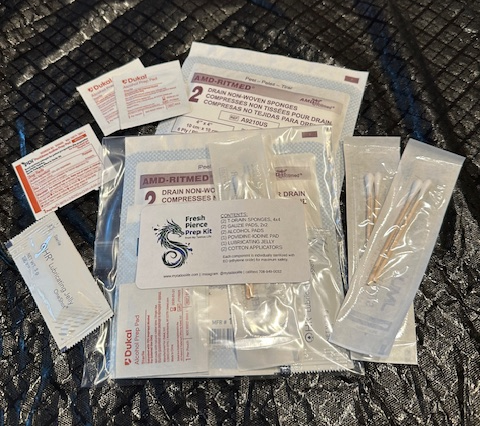 Fresh Pierce Prep Kits (box of 25) – My Tattoo Life